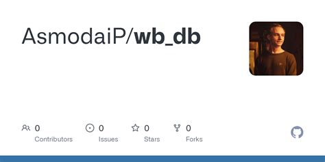 GitHub AsmodaiP Wb Db