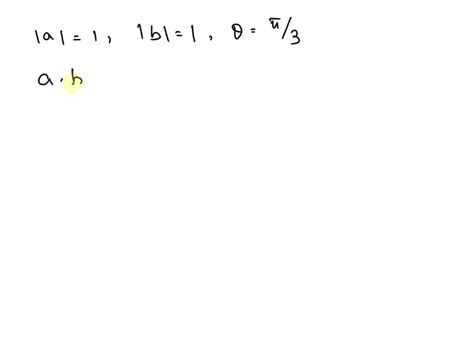 Solved Let A And B Be Two Vectors Such That Al 10 B Is A Unit Vector