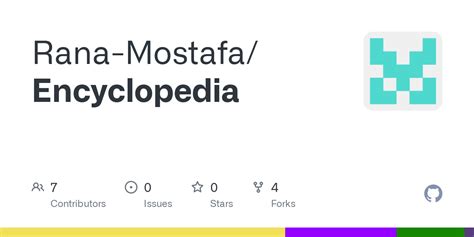 GitHub Rana Mostafa Encyclopedia