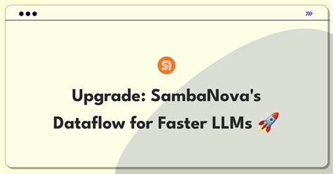 Sambanova Llm Training Speed Product Improvement Interview Nextsprints