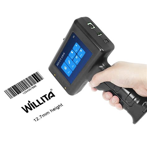 Small Character Handheld Inkjet Date Code Label Printer Handheld Inkjet Printer And Small