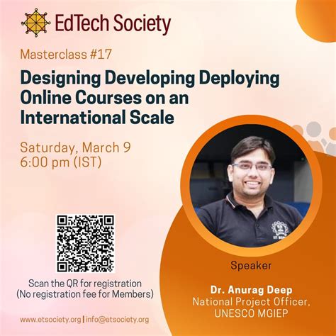 Masterclass 17 Designing Developing Deploying Online Courses On An