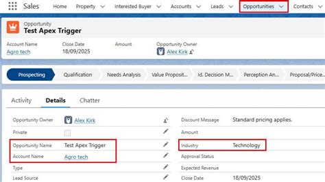 Auto Populate Fields Using Apex Trigger In Salesforce