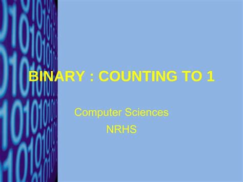 binary ppt