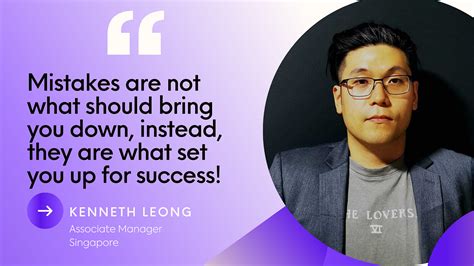 “mistakes — They Set You Up For Success” Kenneths Outlook In Life