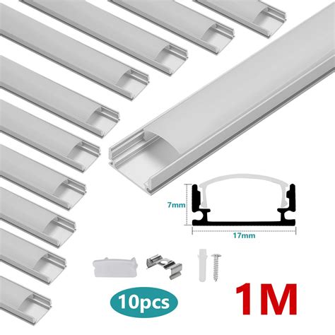 Diffusore Lattiginoso Ad Angolo Anodizzato Con Profilo Led In Alluminio
