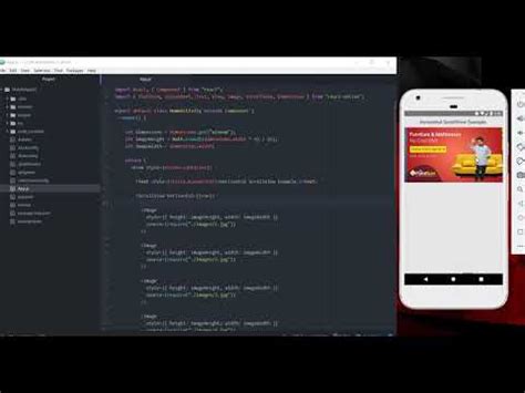 React Native Horizontal ScrollView Example Android SKPTRICKS