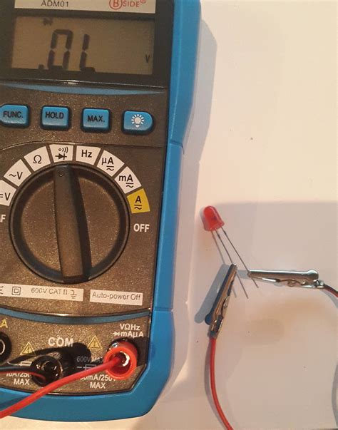 What Am I Doing Wrong Here LED And Multimeter Noob Electrical Engineering Stack Exchange