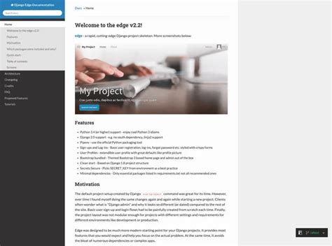 Edge Bootstrap Templates Themes