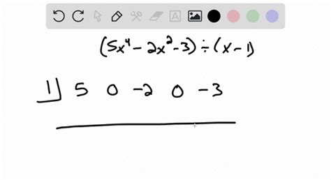 SOLVED Divide Using Synthetic Division As Coefficients Get More Involved A Calculator Should
