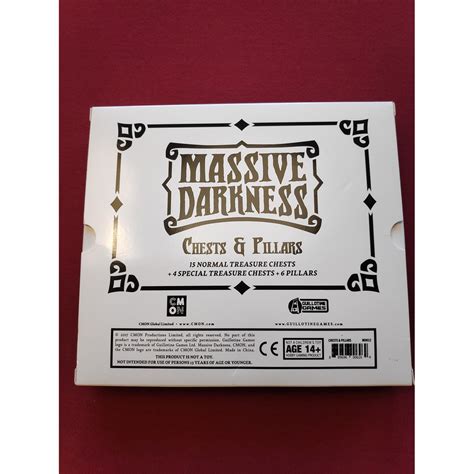 Crossover Pack 1 Massive Darkness Zombicide Black Pleague E Chests And Pillars Massive Darkness