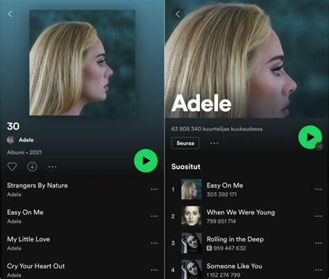 Adele Esitti Vaatimuksen Spotify Poisti Albumien Satunnaistoiston