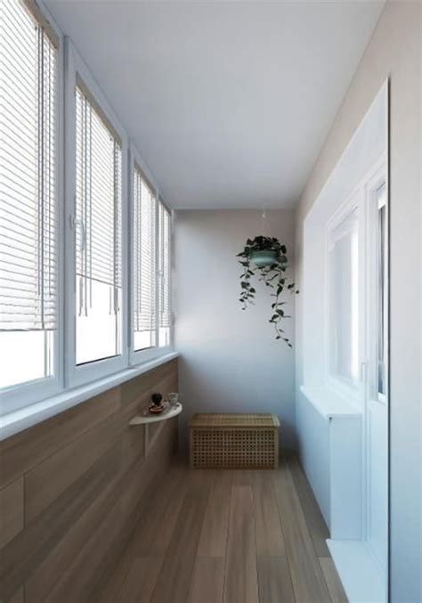 Почему каменный ламинат Spc типа будет самым лучшим для отделки балкона Дизайн балкона