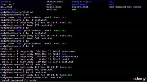 File Permissions Part Chmod Chown Chgrp YouTube
