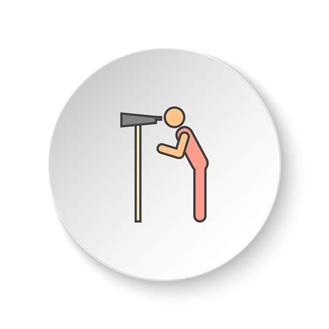 Round Button For Web Icon Viewer Button Banner Round Badge Interface For Application