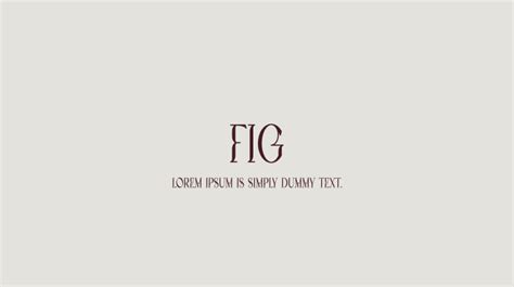 Fig Font Download Free For Desktop And Webfont