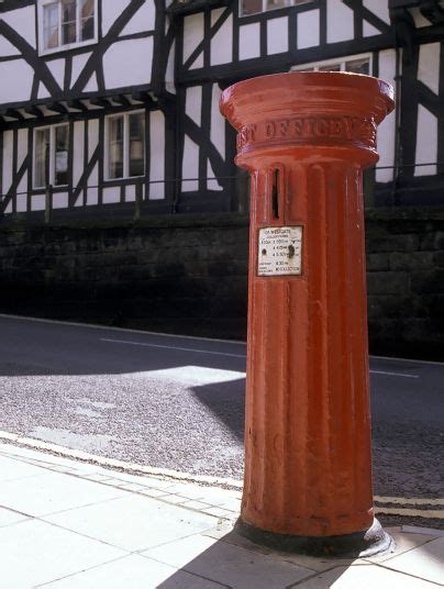 Historic British Post Boxes In Pictures Post Box Brick Pillars
