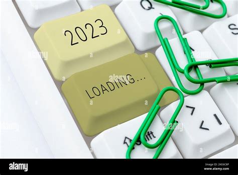 Inspiration Showing Sign 2023 Loading Internet Concept A Year Composed Of A Series Of Events