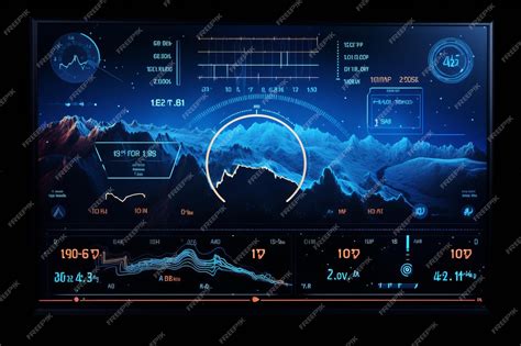 premium photo immersive 3d terrain visualization interface unveiling