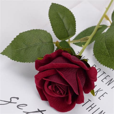 Roses Artificielles Pour Décoration De Mariage 5 10 Pièces Fausses