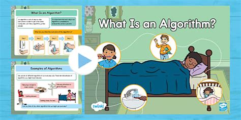 What Is An Algorithm PowerPoint Teacher Made Twinkl