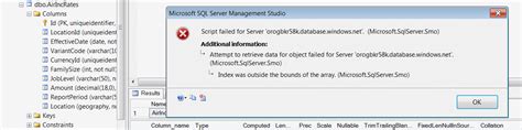 Sql Server Ssms 2008 R2 Cannot Generate Script From Windows Azure Sql