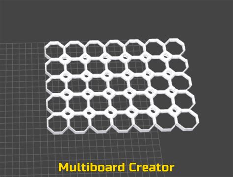 Multiboard Base Tile Generator Parametric Remixed By Platini76
