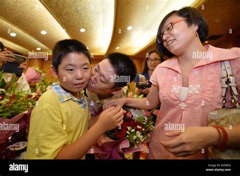 Beijing China 15th Aug 2014 Wang Yongliang C A Doctor Of The Beijing Friendship Hospital