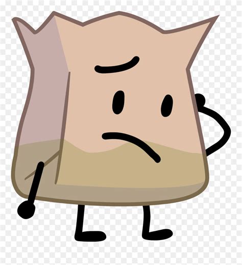 Battle For Dream Island Wiki Bfdi Bfb Barf Bag Clipart 5403133