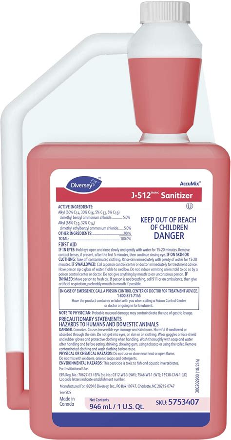 Ecolab 6117781 Oasis 146 Multi Quat Sanitizer Disinfectant Deodorizer Cleaner One