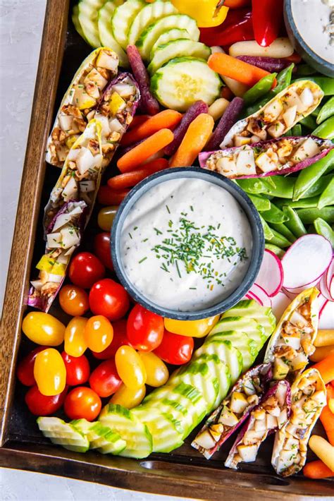 Easy Crudité Platter