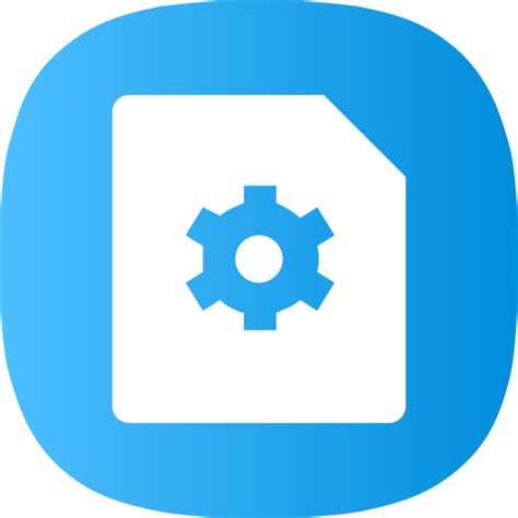 Settings Generic Flat Gradient Icon