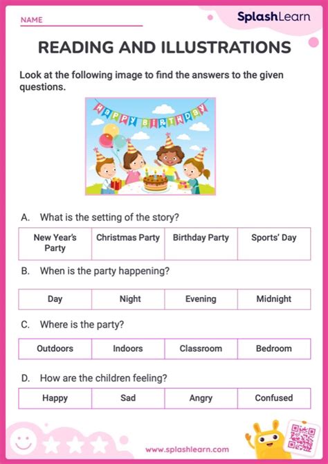 Free Using Illustrations To Understand Text Worksheet Download Free
