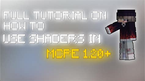 Shaders On Mcpe 1 20 Low End Devices Minecraft Patch Full Tutorial Youtube