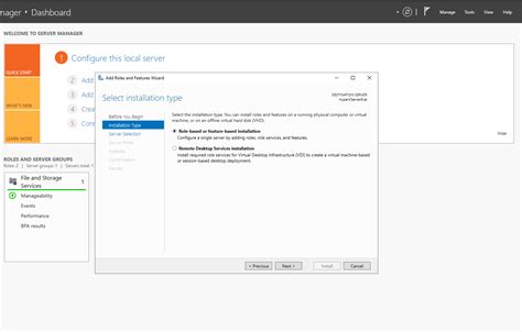 Installing Hyper V On Windows Server Pantheos Place