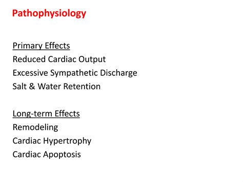 Congestive Cardiac Failure Ccf Ppt