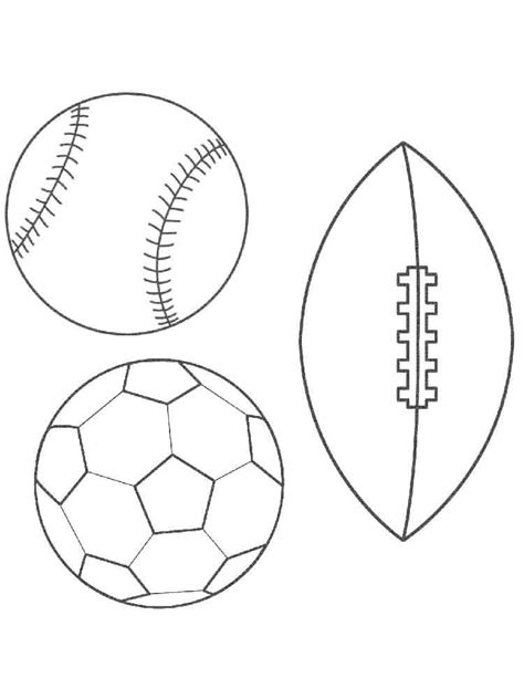 Printable Sports Balls