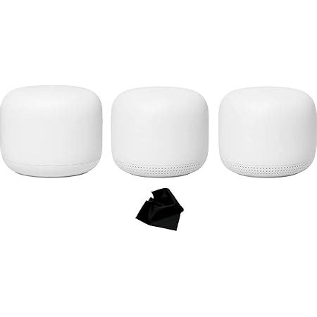 Amazon Com Google Nest Wifi AC Mesh WiFi System Wifi Router Sq Ft Coverage