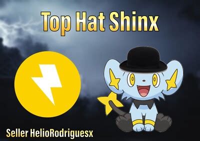 Top Hat Shinx Pokemon Trade Go Ebay