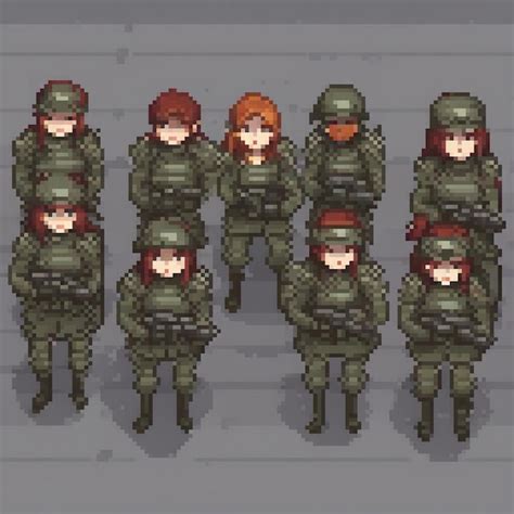 Military Uniform Pixel Art Pictures Freepik
