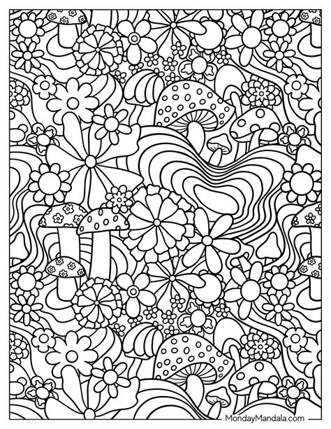Cow Pattern Coloring Pages