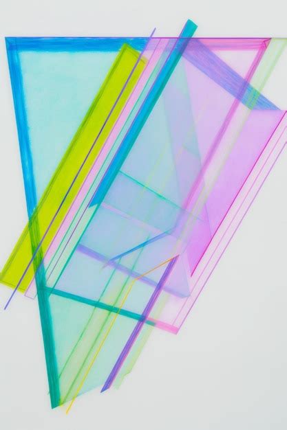 Premium Ai Image A Colorful Glass Object Against A White Background