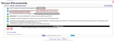 is this normal ipv6 detected r ipv6