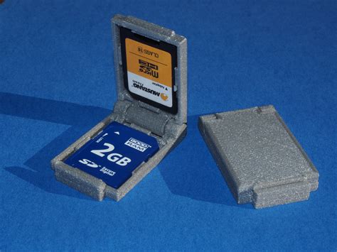 Sd Card Holder 3dthursday 3dprinting « Adafruit Industries Makers Hackers Artists