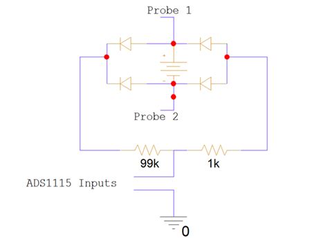 Ads1115 Measuring Negative Voltages With Ads1115 In Differential Mode Data Converters Forum
