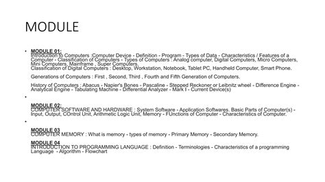 INTRODUCTION TO COMPUTER FUNDAMENTALS Pptx Computing Technology Computing