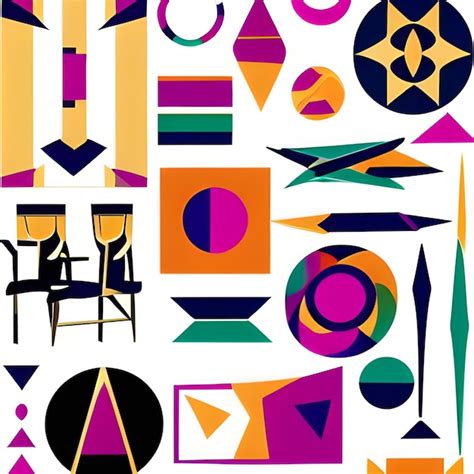 Premium Ai Image Geometric Shapes Generative Background Artificial Intelligence