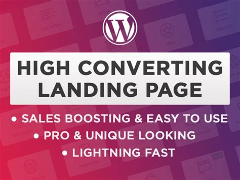 create high converting un bounce landing page design with elementor pro