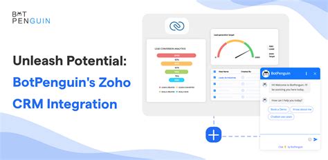 Unleash Potential Botpenguins Zoho Crm Integration