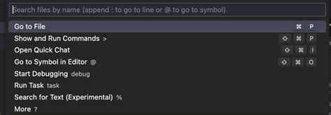 debug toolbar with commandcenter limits command center search · issue 194195 · microsoft vscode